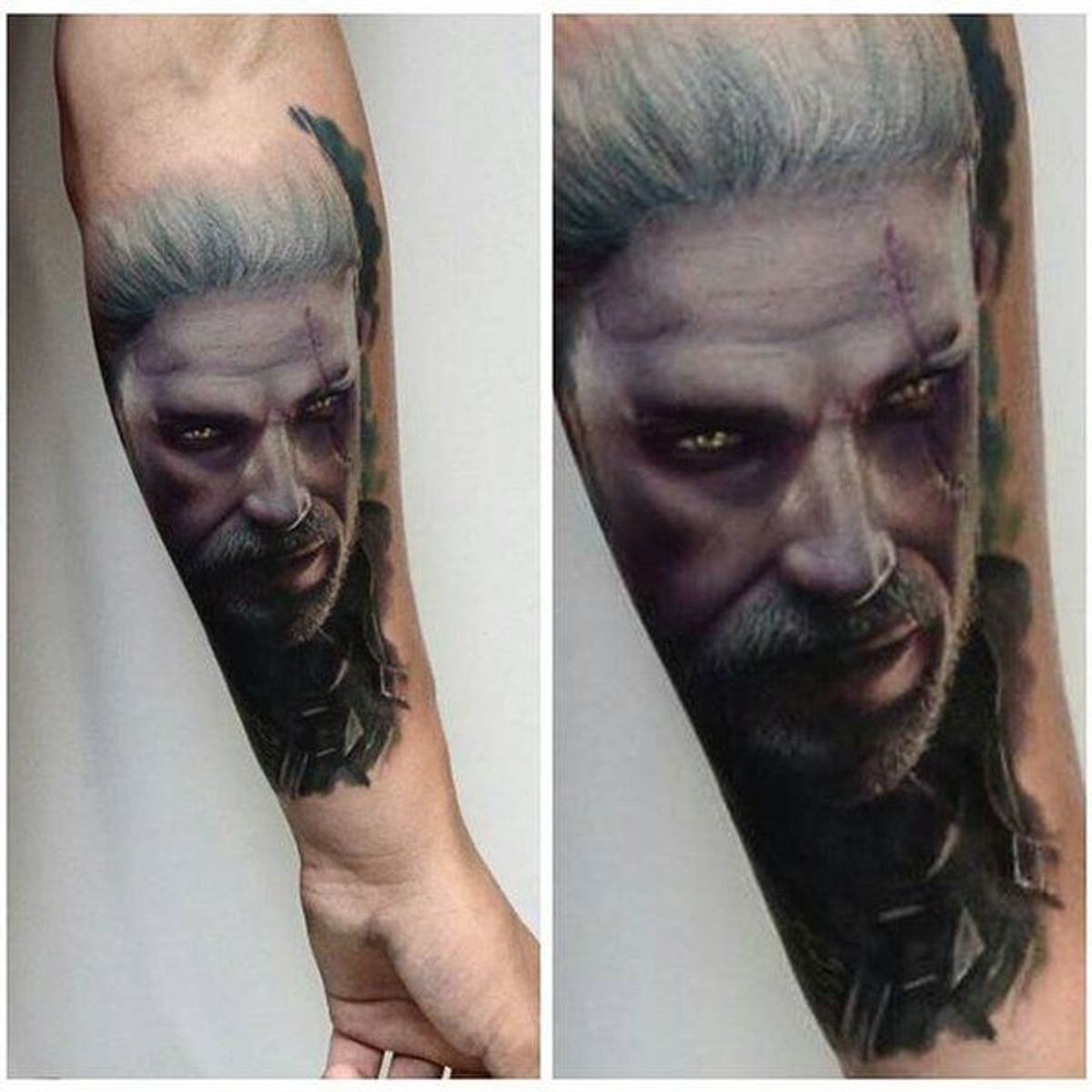 Tattoo uploaded by Robert Davies • Witcher Tattoo, artist unknown # ...