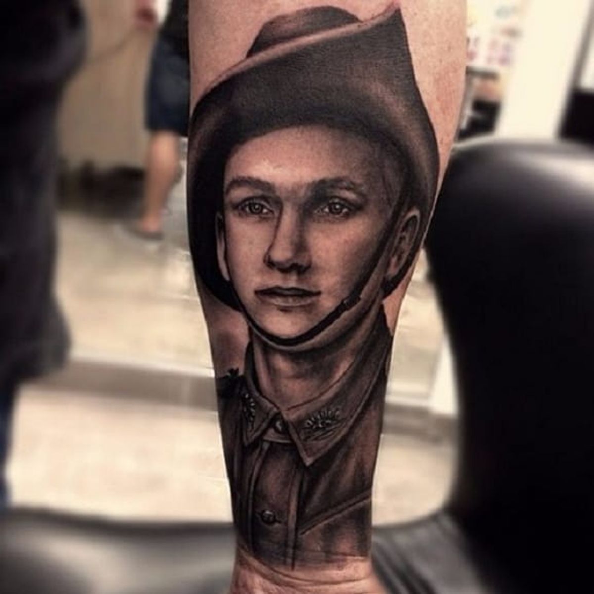 Tattoo uploaded by JenTheRipper • Australian WWI soldier by Drew ...