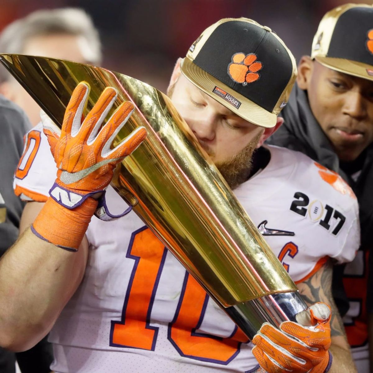 Tattoo uploaded by Joe • Ben Boulware kissing the National Championship ...