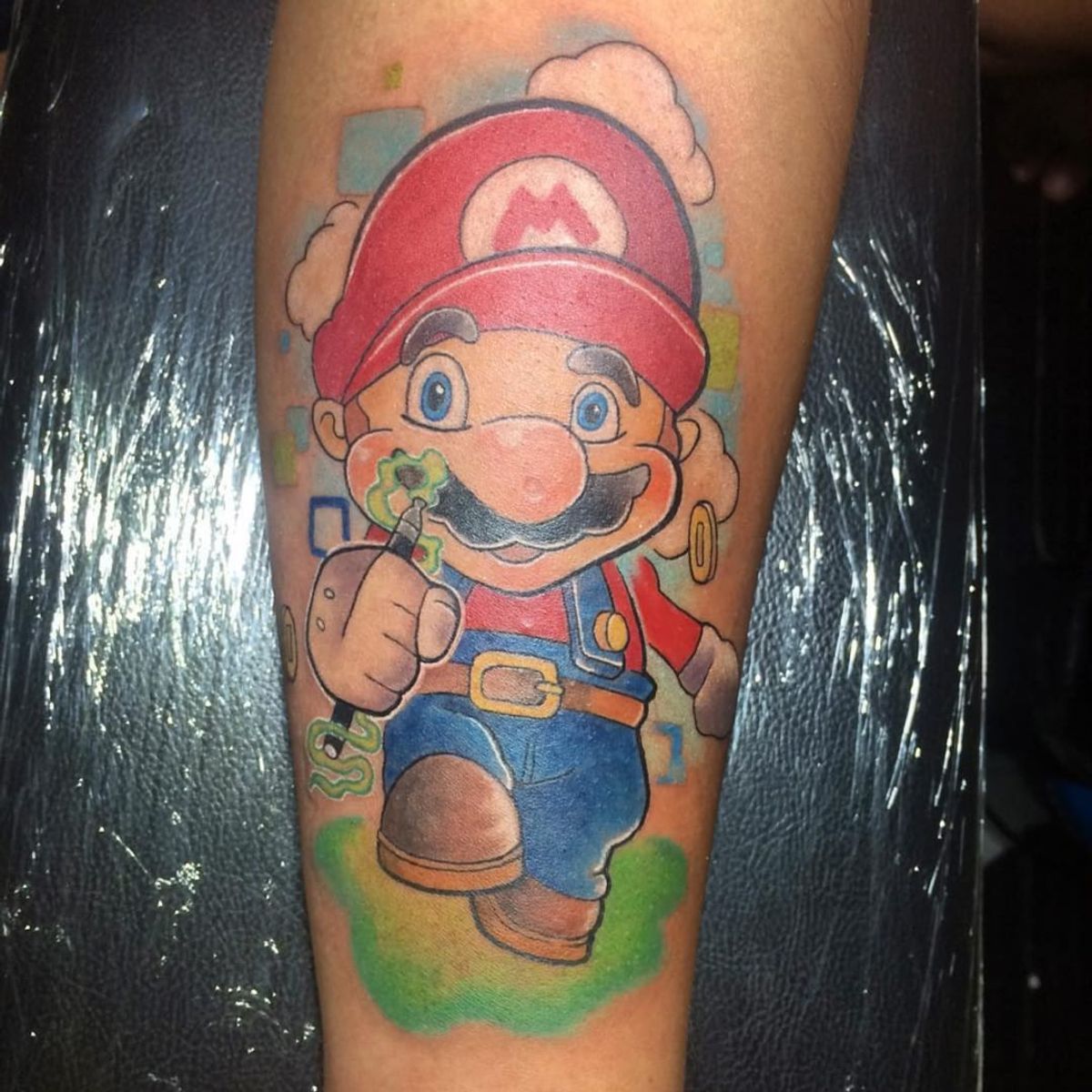 Tattoo uploaded by Ross Howerton • Mario vaping by JH Cruz (GI—jh_dela ...