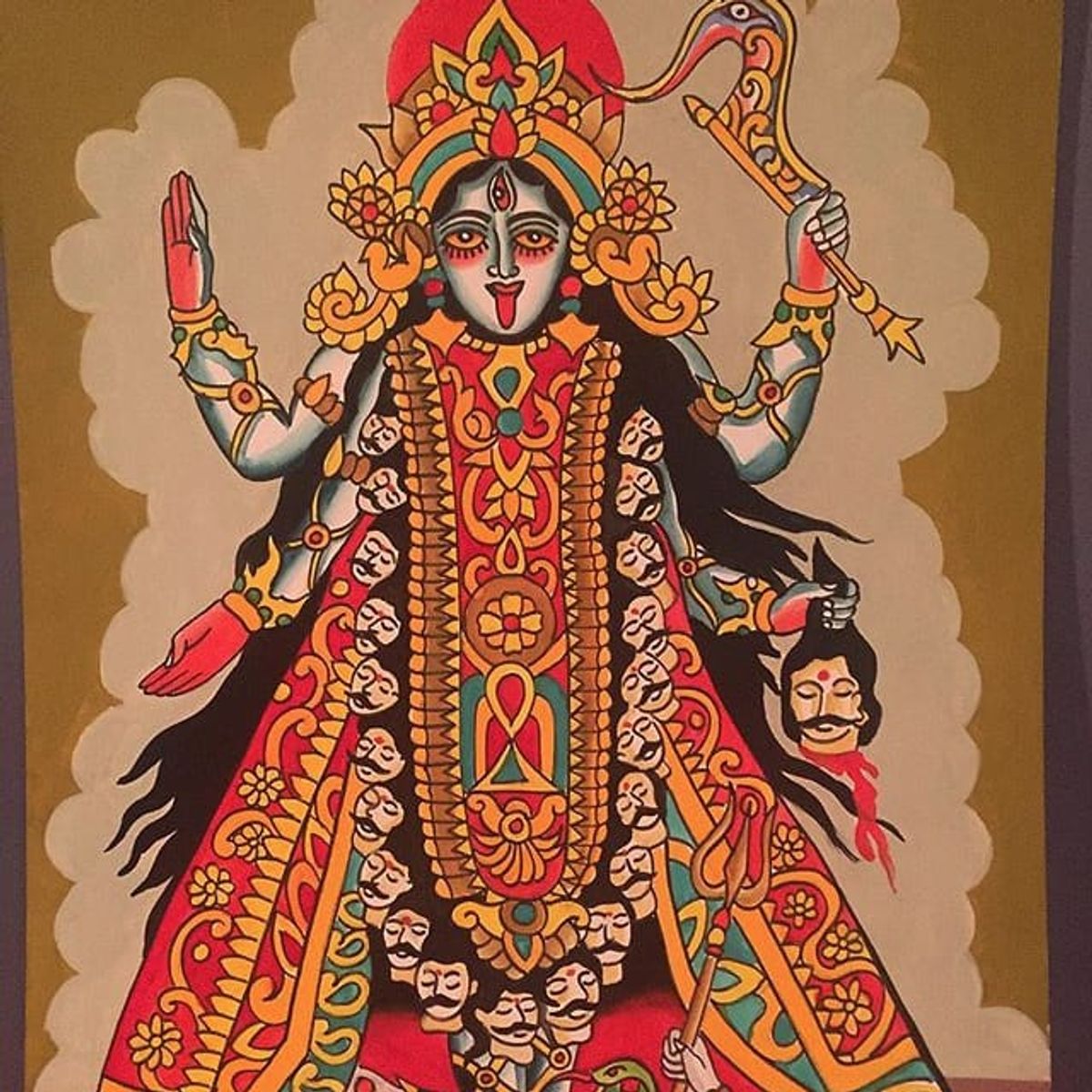 Tattoo uploaded by Ross Howerton • A painting of Mahakali via Robert ...