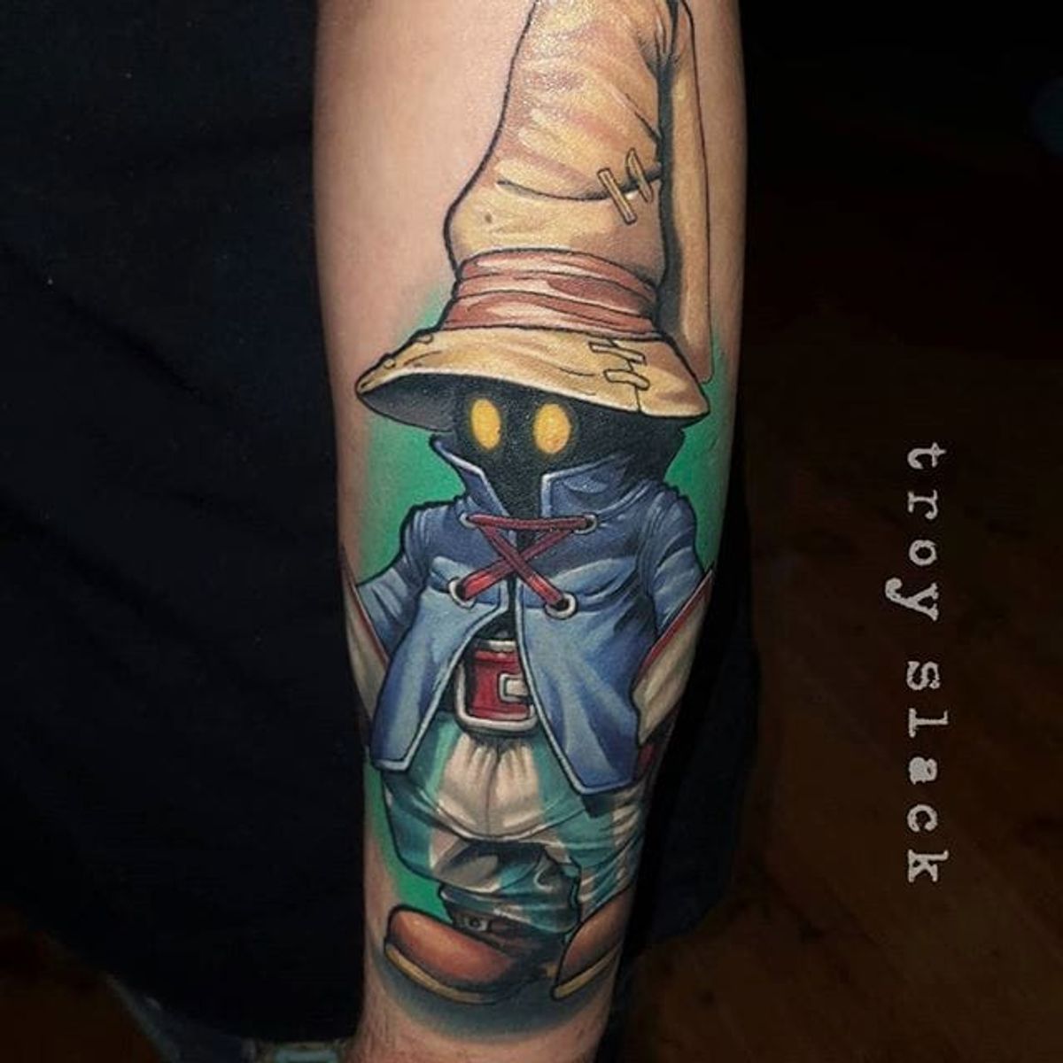 Tattoo uploaded by Xavier • Final Fantasy 1, Vivi tattoo by Troy Slack ...
