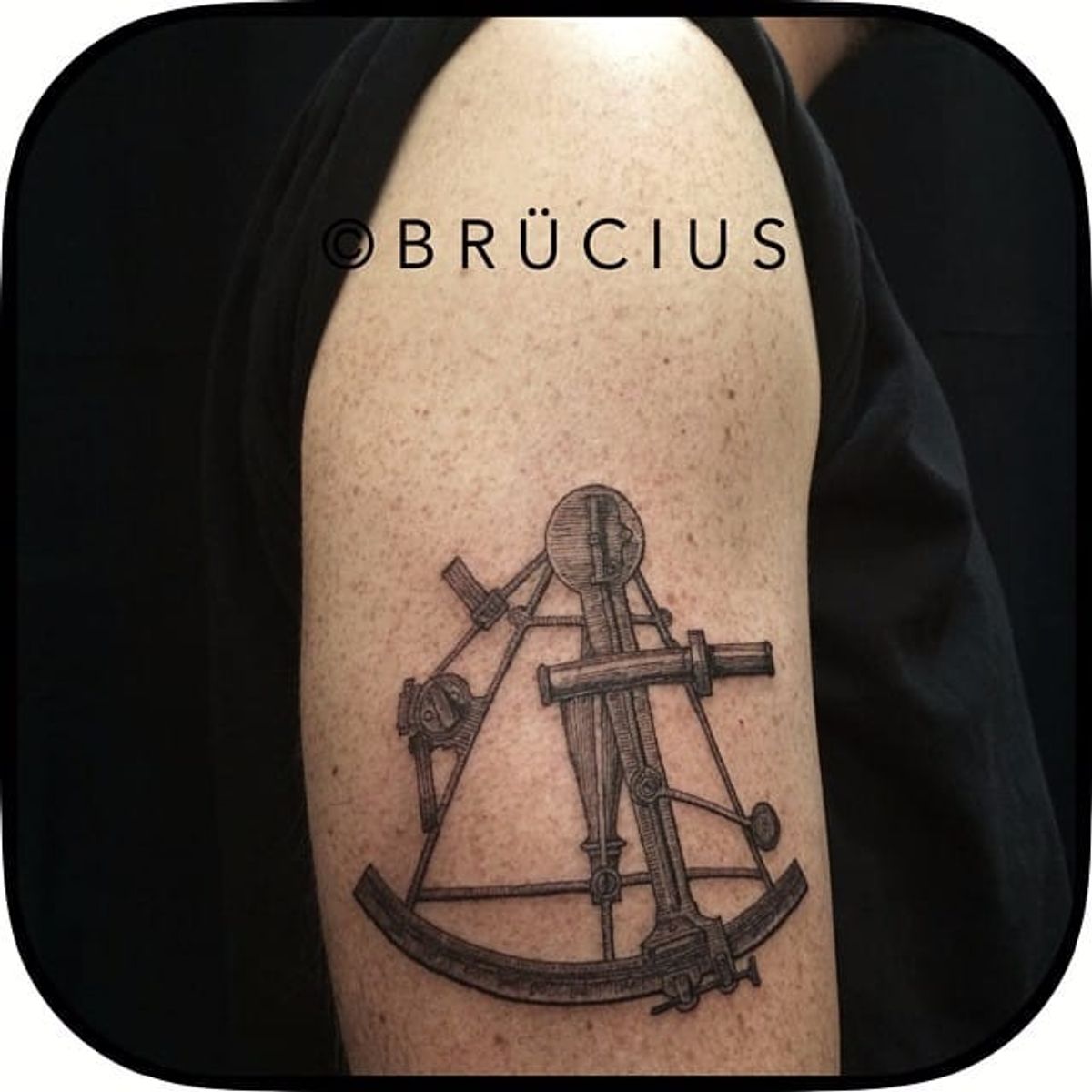 Sextant Tattoo