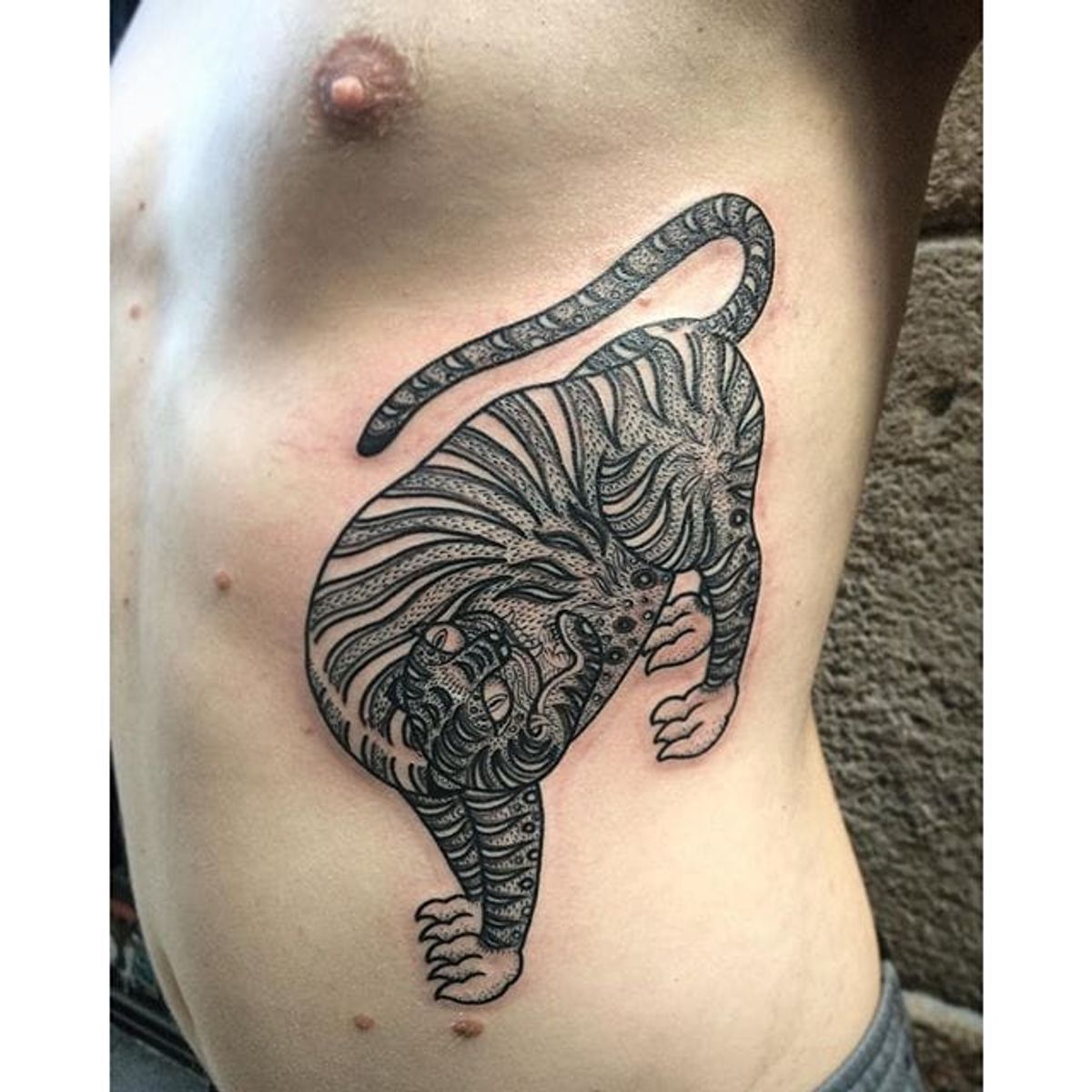 Tattoo uploaded by Robert Davies • Korean Tiger Tattoo by Apro Lee # ...