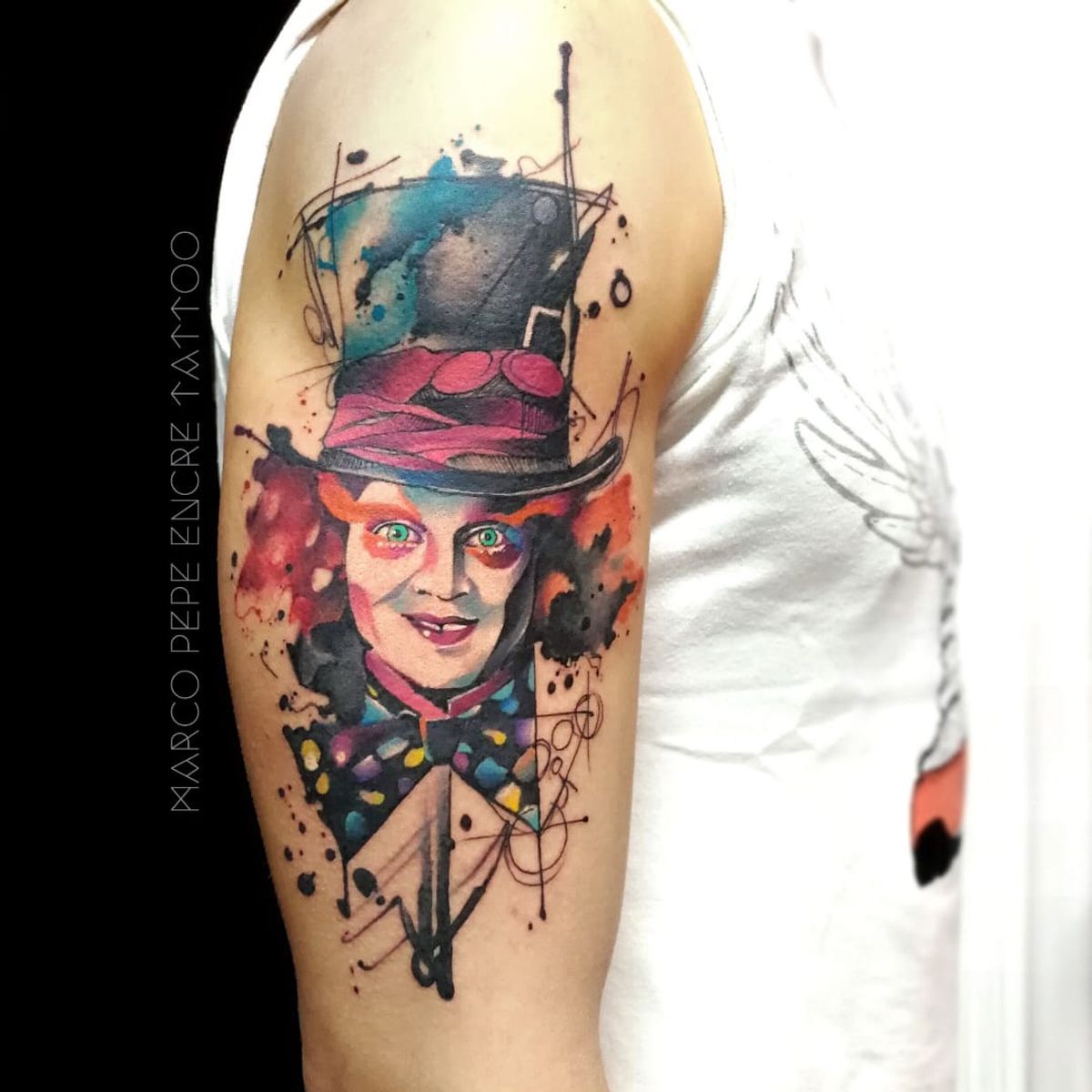 Tattoo uploaded by Luiza Siqueira • O chapeleiro #MarcoPepe #gringo # ...