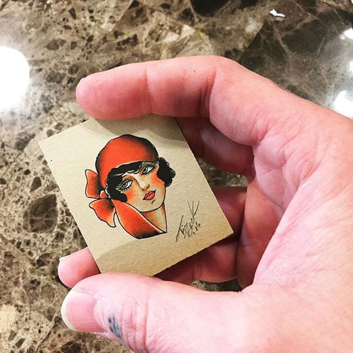 Tattoo uploaded by Alex Wikoff • Lady head by Tim Beck (via IG ...