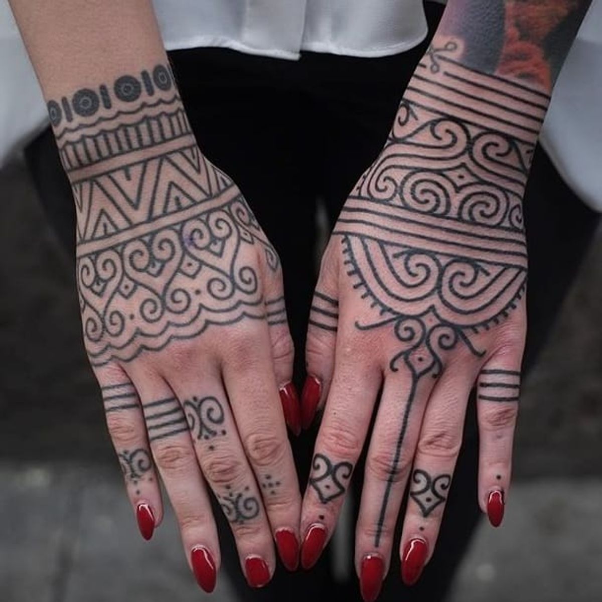 Tattoo uploaded by Xavier • Ornate hand pieces by Victor J. Webster. # ...
