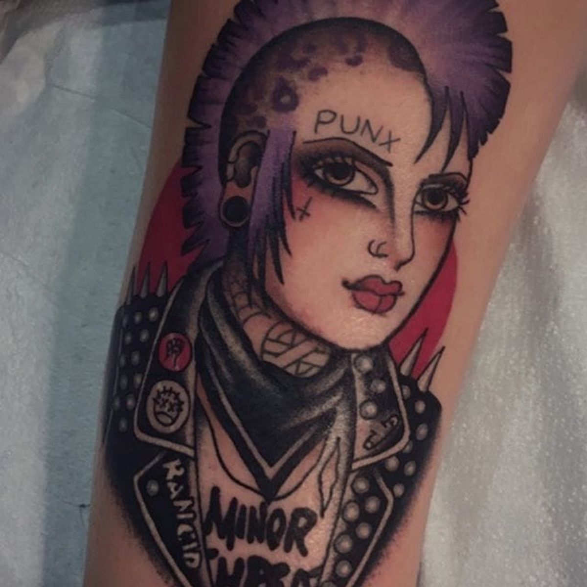 Tattoo uploaded by Hateful Kate • Punx, by Moira Ramone. (via IG—moira ...
