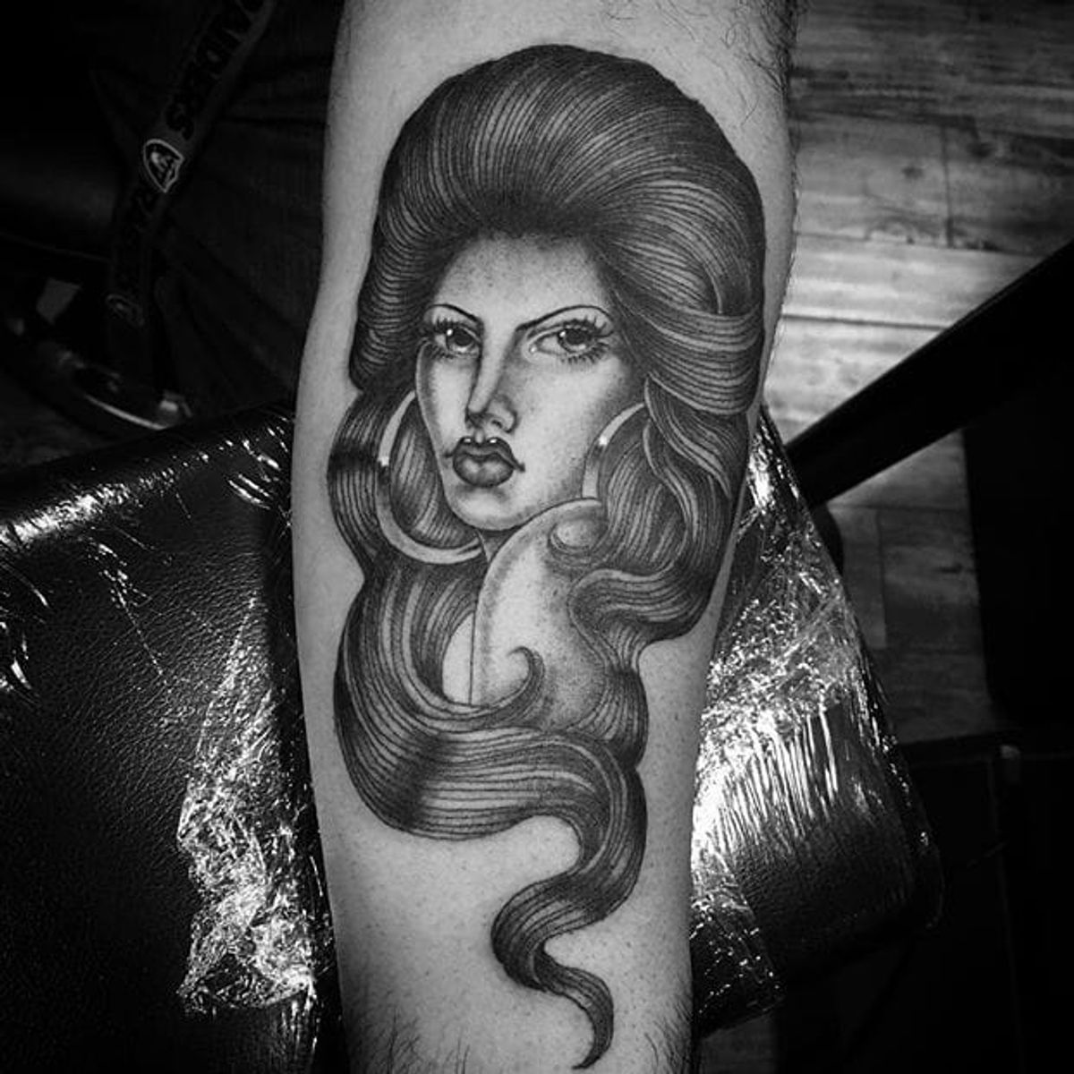 Tattoo uploaded by Ross Howerton • A very beautiful Chicana lady head ...