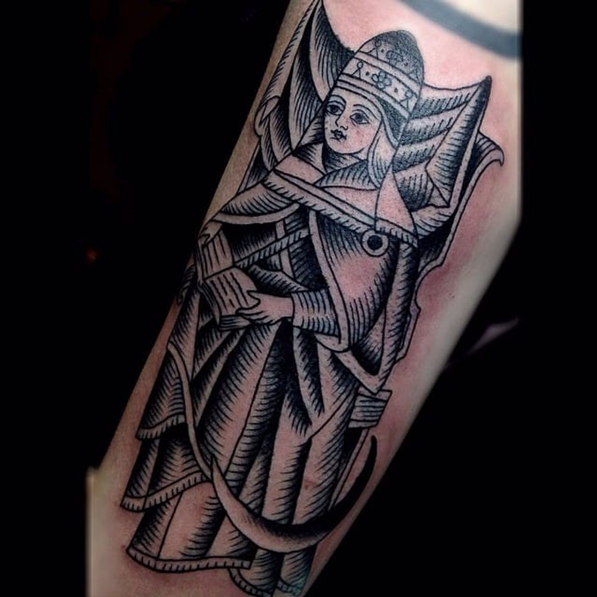 Tattoo Uploaded By Minerva • Priestess Tattoo By Marie Sena Mariesena