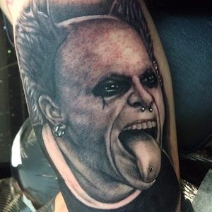 Tattoo uploaded by JenTheRipper • Keith Flint tattoo by Josh Hobden # ...
