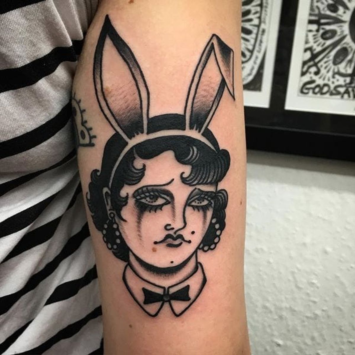 Tattoo uploaded by Xavier • Sad girl tattoo by wolfspit on Instagram. # ...