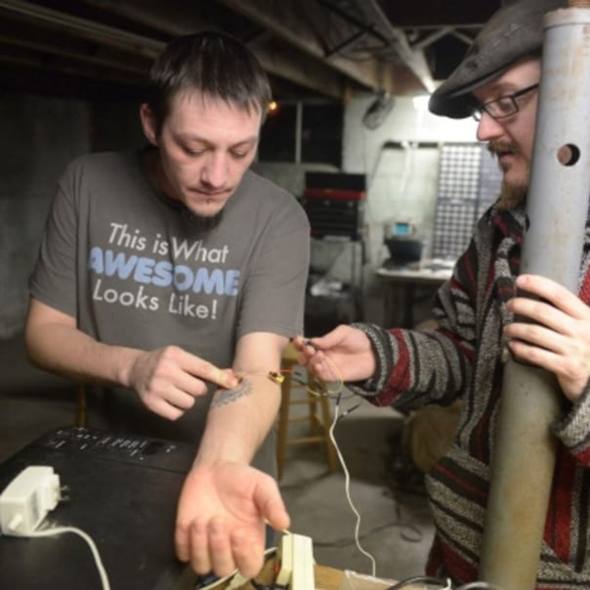 Tattoo uploaded by Xavier • Pictured, Tim Cannon and Shawn Sarver in ...