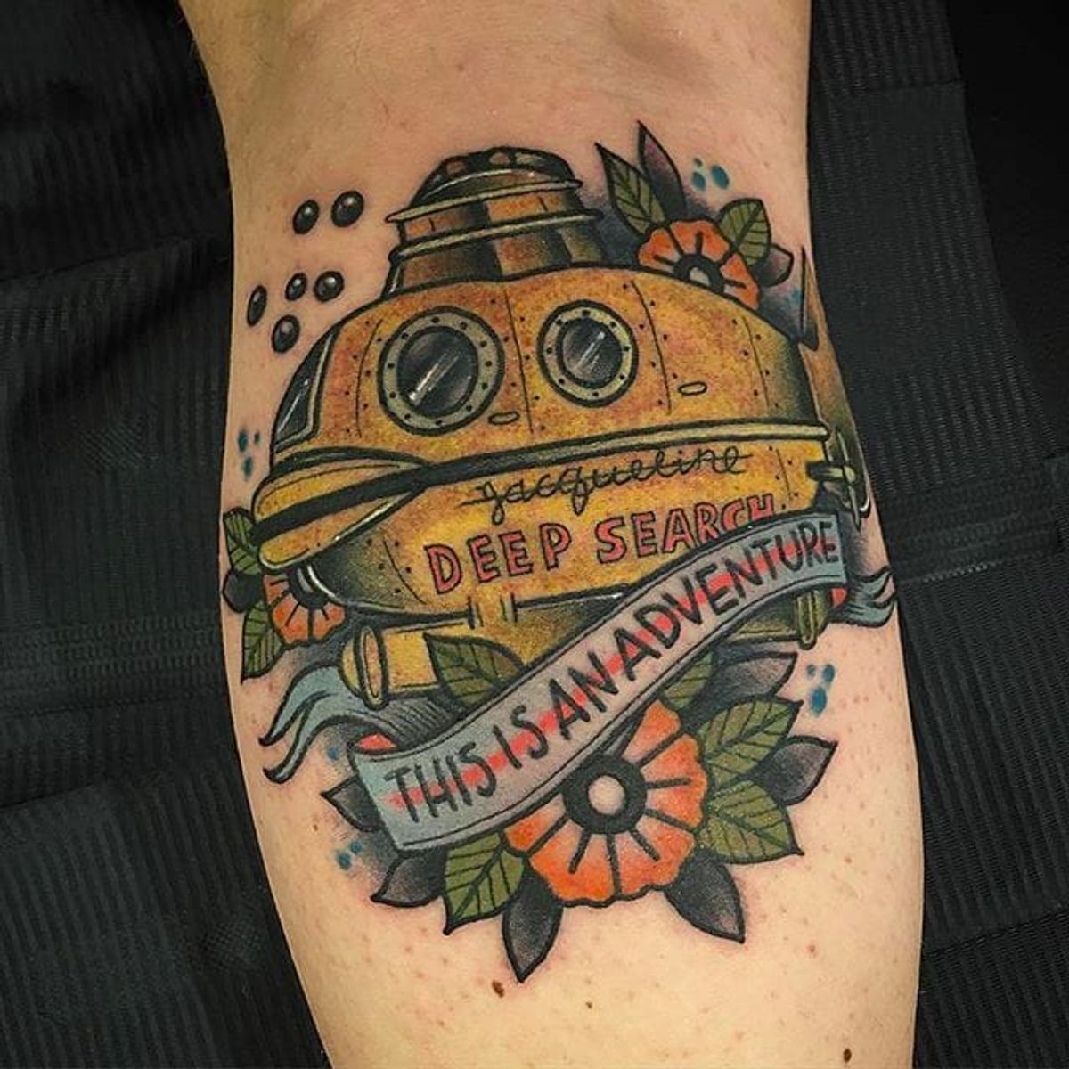 Tattoo uploaded by Servo Jefferson • Oh hell yes to this Life Aquatic ...