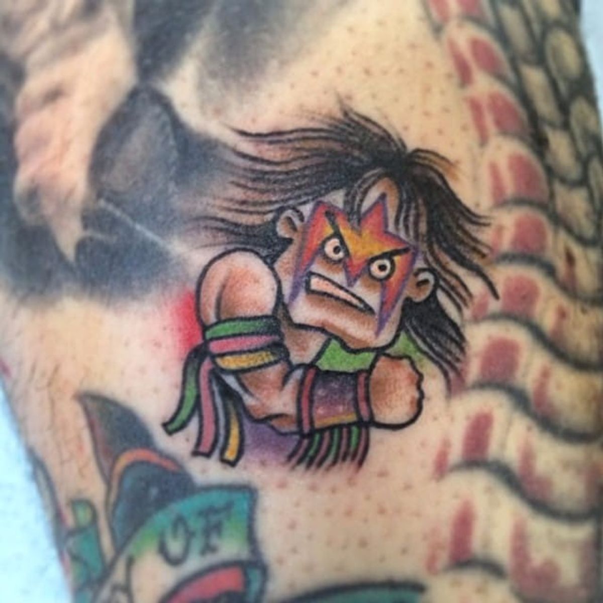 Tattoo uploaded by Robert Davies • Ultimate Warrior Tattoo by Gordon ...