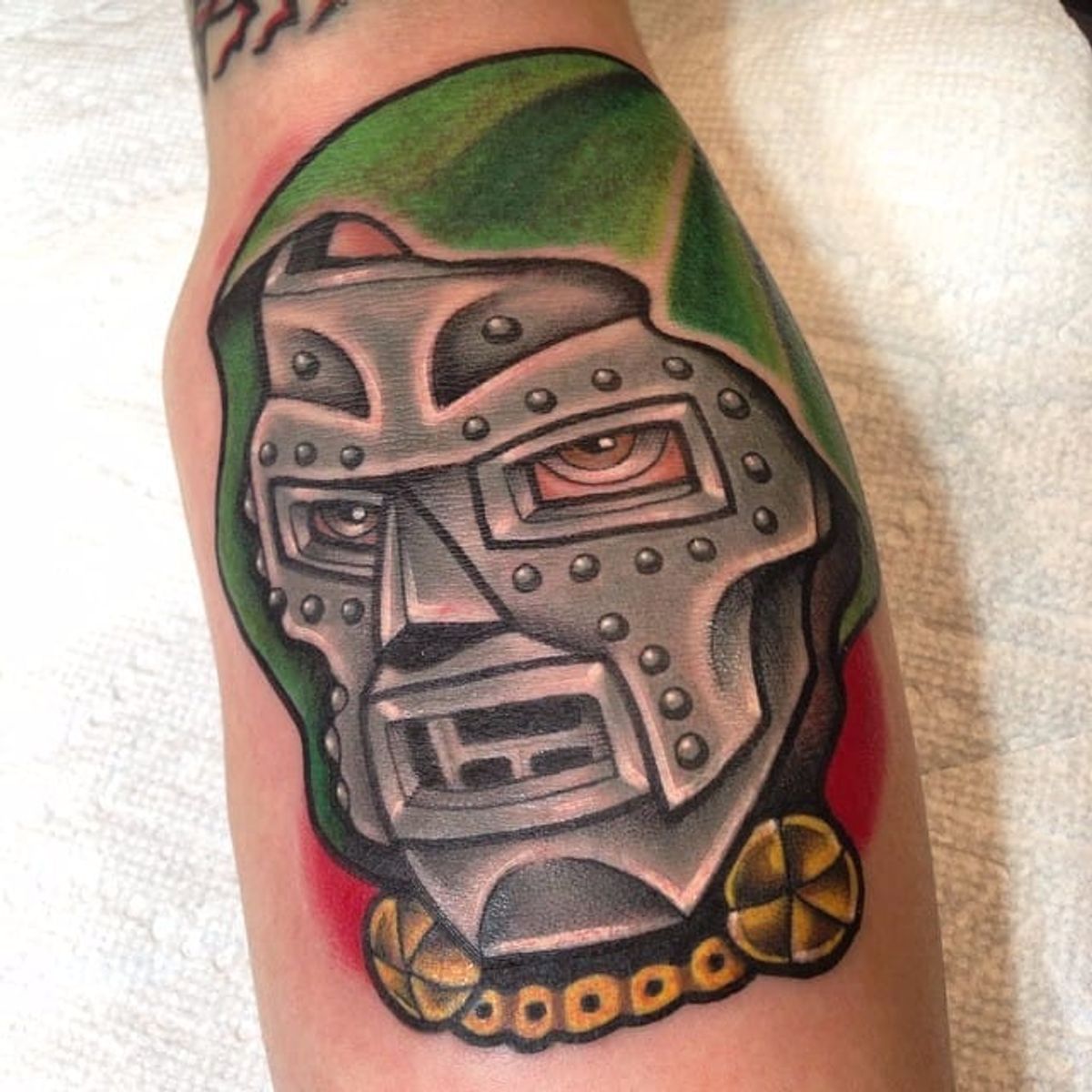 Tattoo uploaded by Robert Davies • Doctor Doom Tattoo by @woodzart # ...