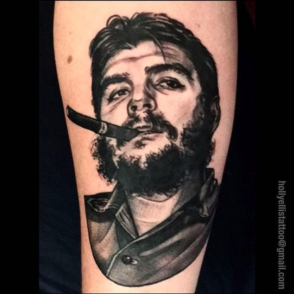 Tattoo uploaded by minerva • Ernesto "Che" Guevara Traditional Portrait ...