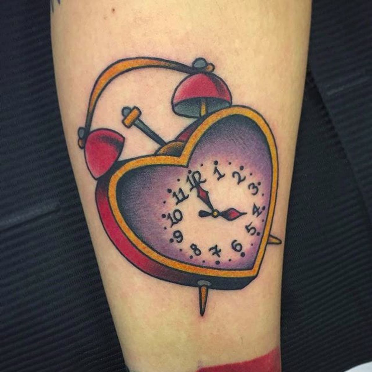 Tattoo uploaded by Servo Jefferson • Heart-shaped alarm clock by Jussi ...