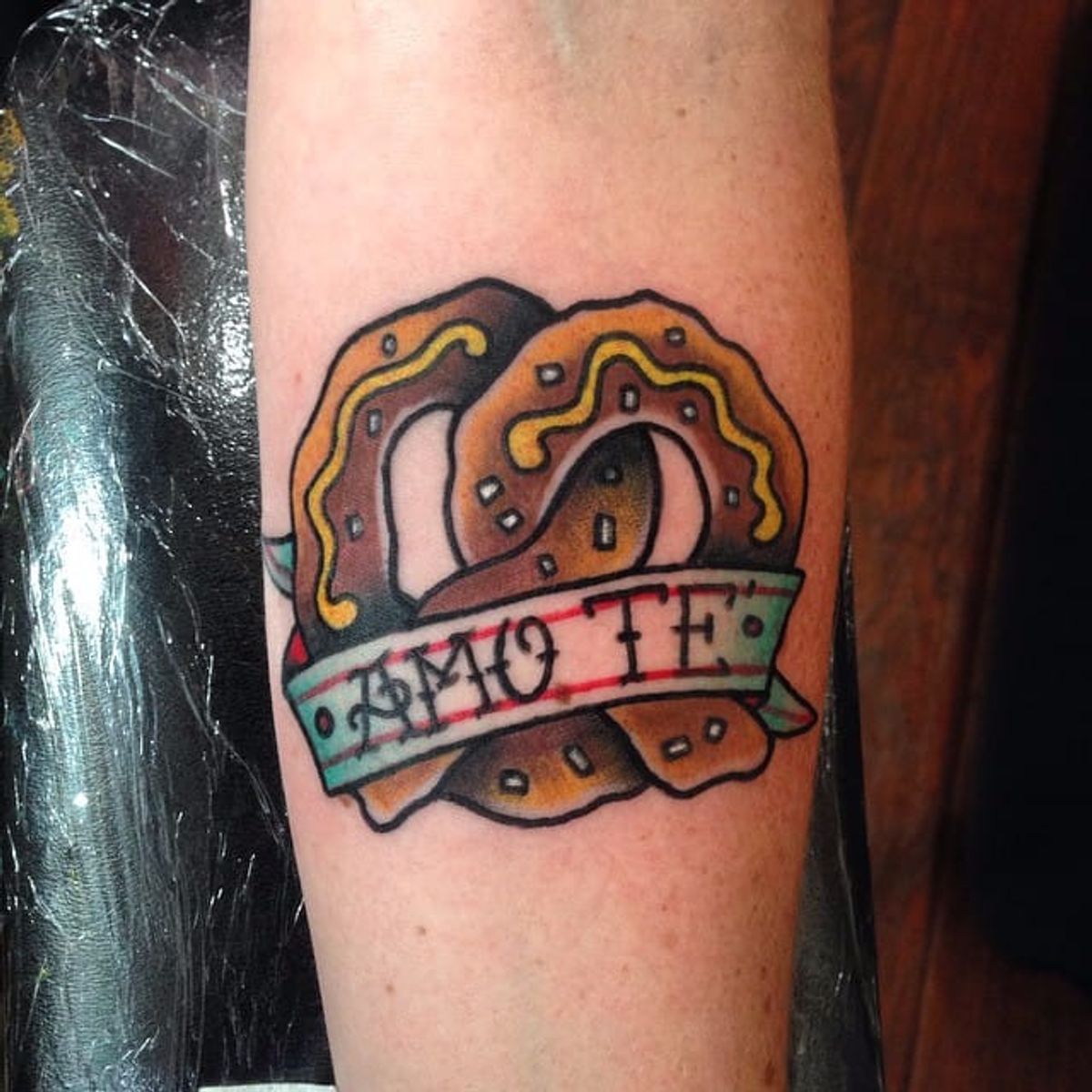 Tattoo uploaded by Robert Davies • Pretzel Tattoo by Nate Stephens # ...
