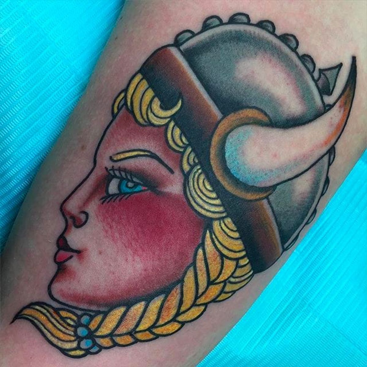 Tattoo uploaded by rcallejatattoo • Viking Girl tattoo by Billy White ...