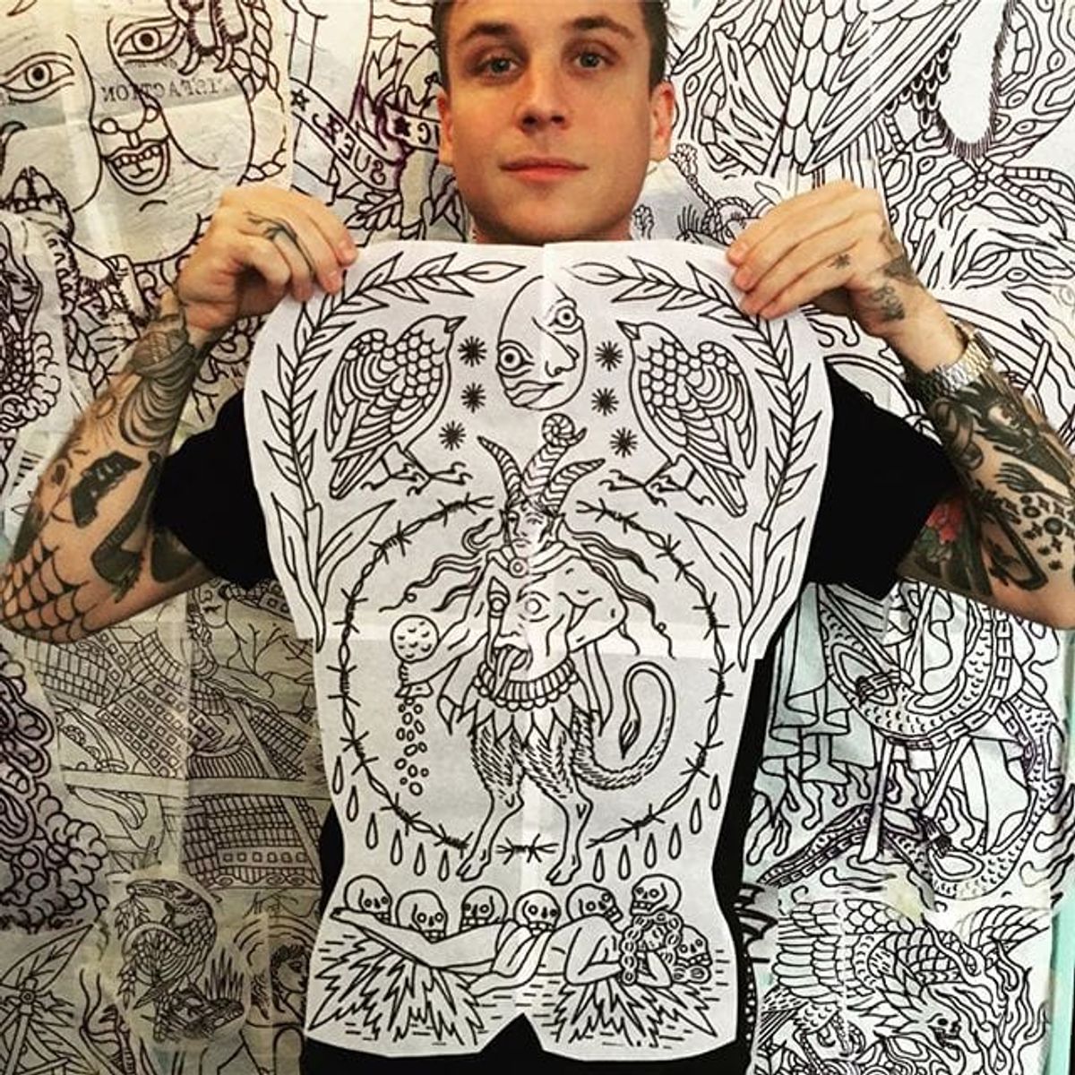 Tattoo uploaded by Hateful Kate • One of Joel Soos' clients shows off ...