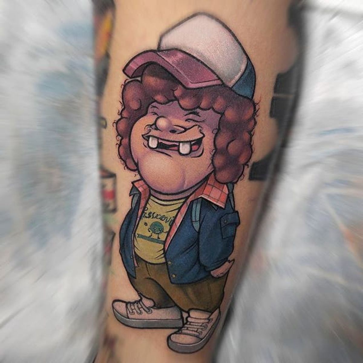 Tattoo uploaded by Alex Wikoff • Dustin from Stranger Things by Thom ...