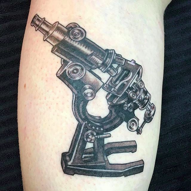 Microscope tattoo - Bronctattooaus.com