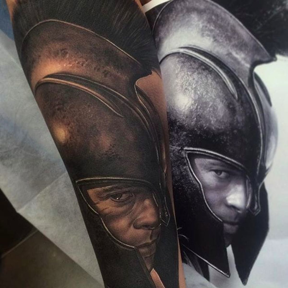 Tattoo uploaded by rcallejatattoo • Awesome portrait of Brad Pitt as ...