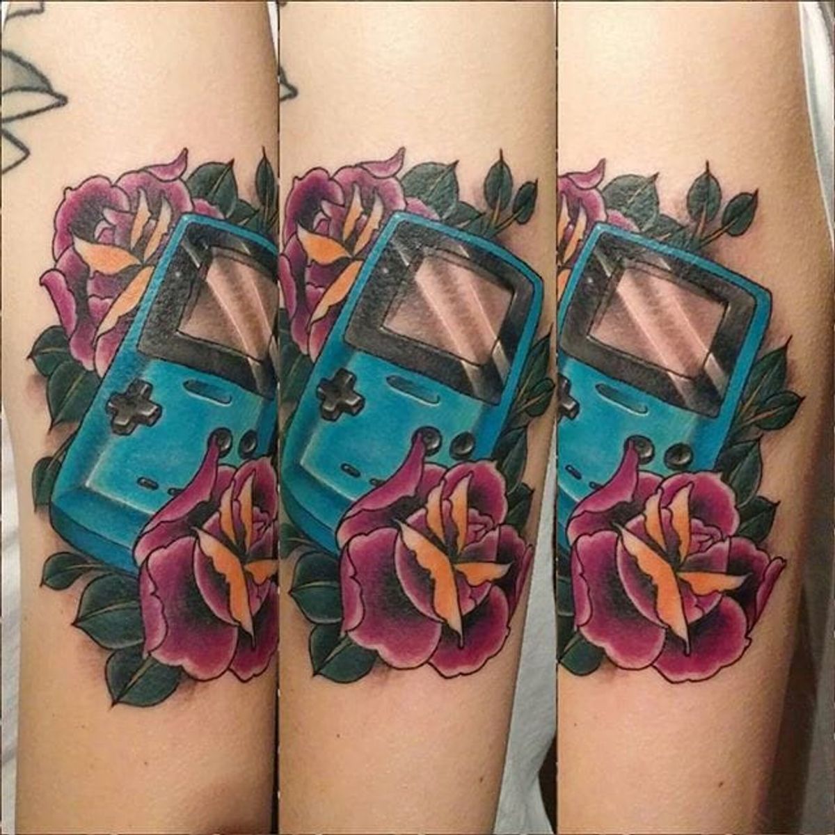 Tattoo uploaded by Robert Davies • Game Boy Tattoo by Ken Tackash # ...