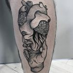 Tattoo uploaded by PK • Jelly brain, by Conio #Conio #braintattoo # ...