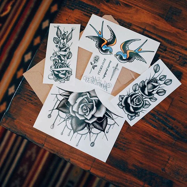 Tim Hendricks Tattoo Flash
