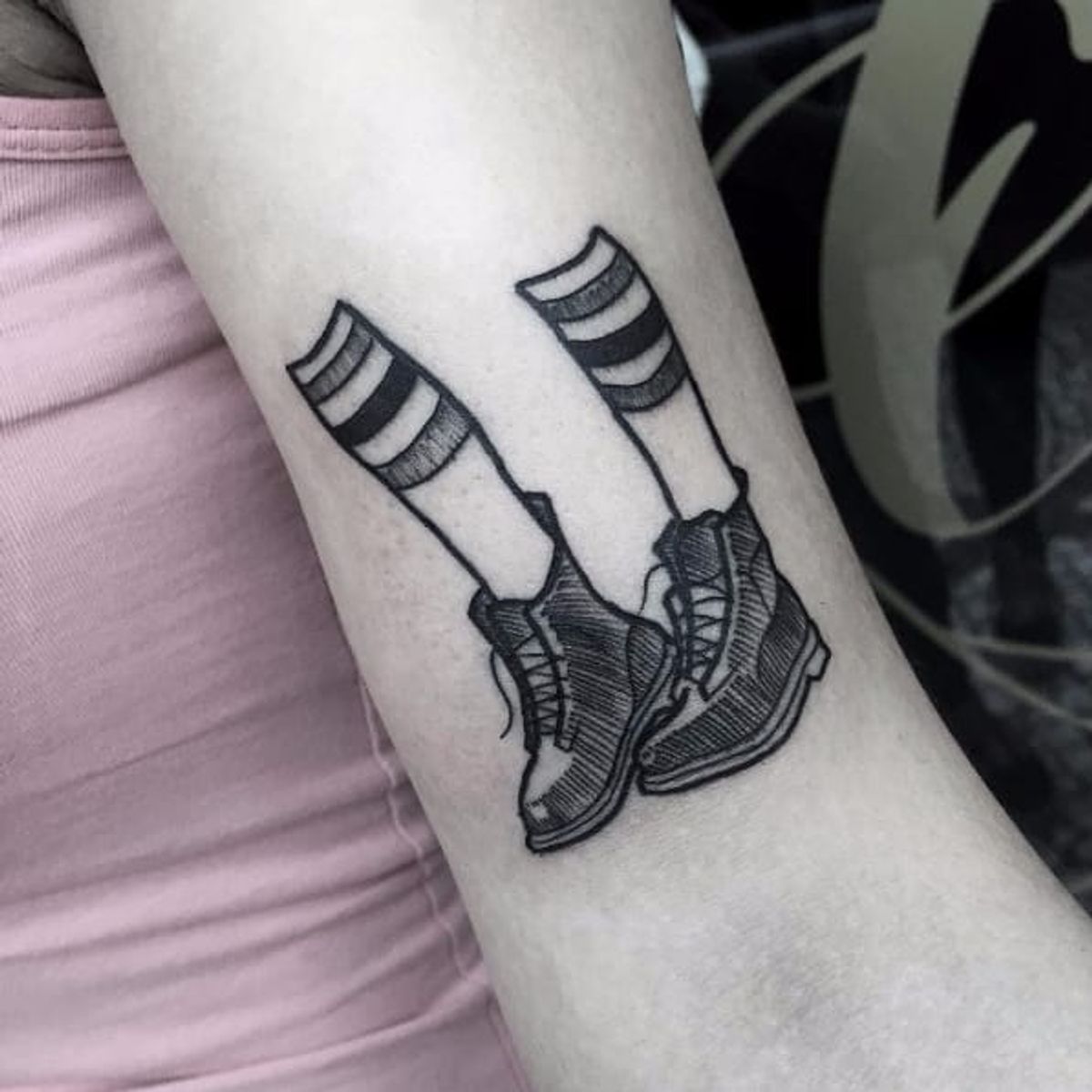Tattoo uploaded by JenTheRipper • Doc Martens tattoo by Daniel Teixeira ...