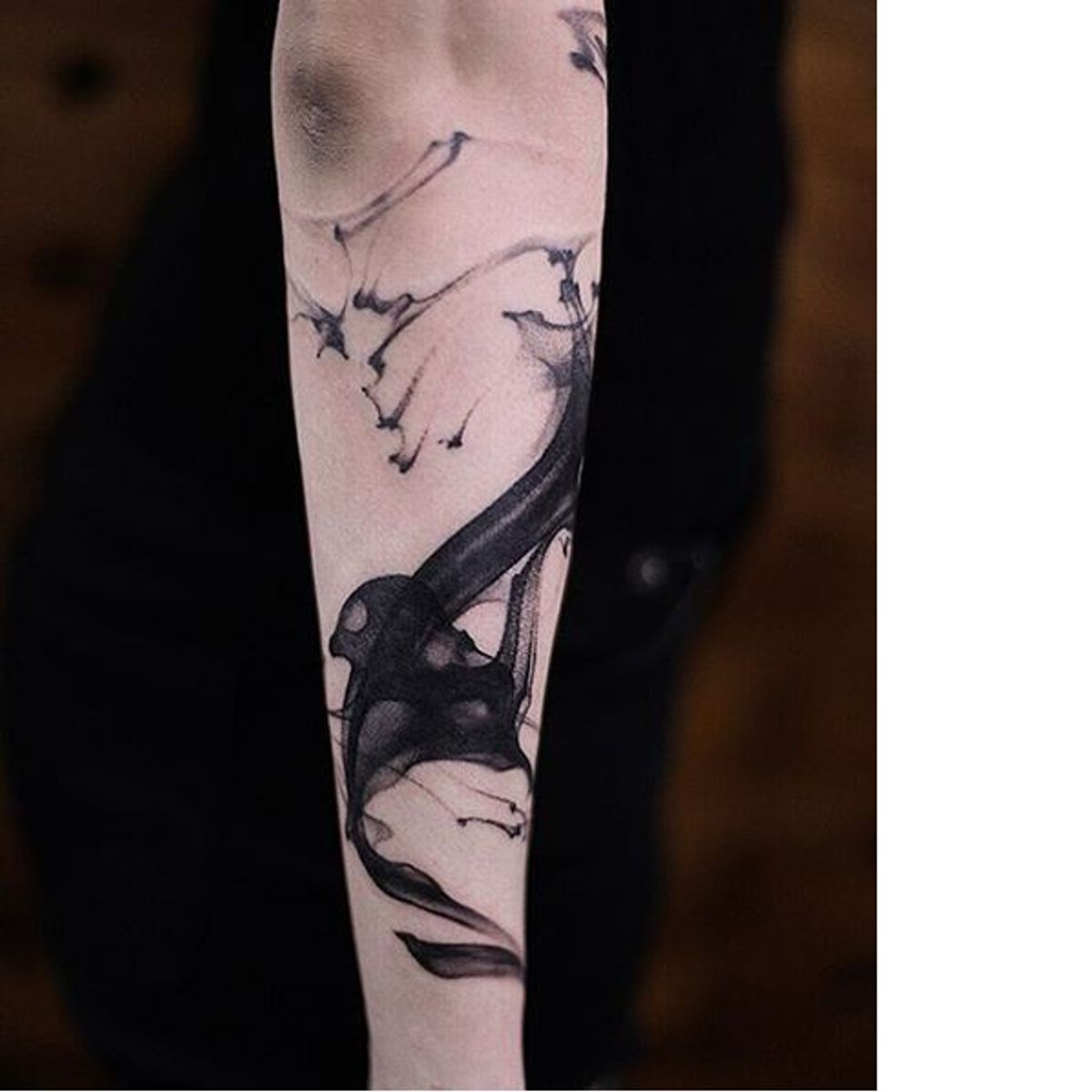 Tattoo uploaded by JenTheRipper • Smoky tattoo by Roman Melnikov # ...