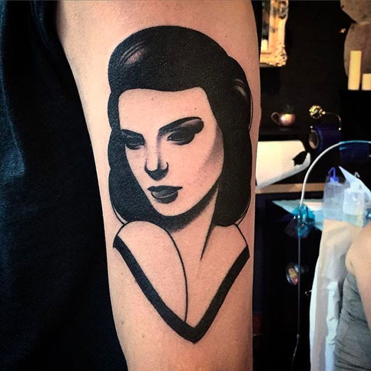 Tattoo uploaded by minerva • Eyeless Woman Tattoo by @Slumdog.Tattooer ...