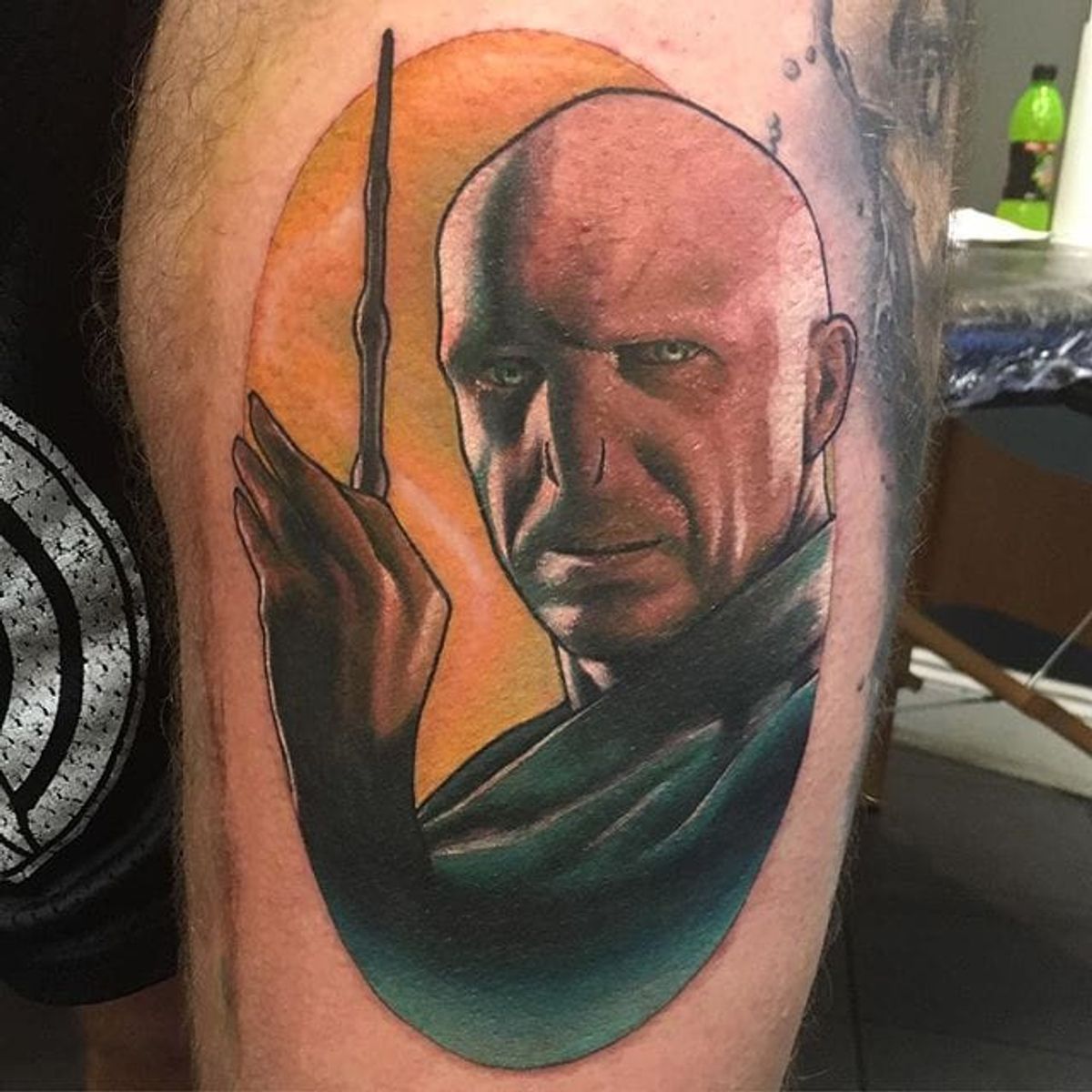 Tattoo uploaded by Robert Davies • Voldemort Tattoo by Matt Youl # ...