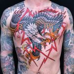Tattoo uploaded by Tattoodo • Eagle attack by Gordon Combs #GordonCombs ...
