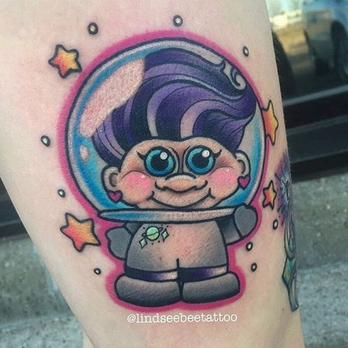 Tattoo uploaded by Xavier • Troll Doll tattoo by Lindsee Bee. #troll # ...