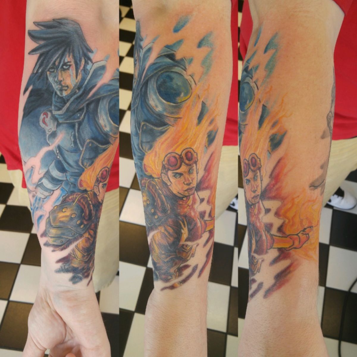 Tattoo uploaded by David Butler • Magic The Gathering Tattoo of Jace ...