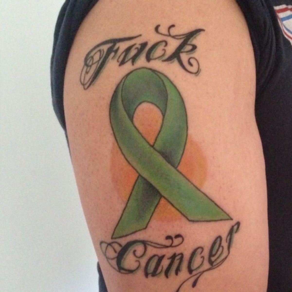 Tattoo uploaded by Yovin • I got this tattoo to support my wife who was ...