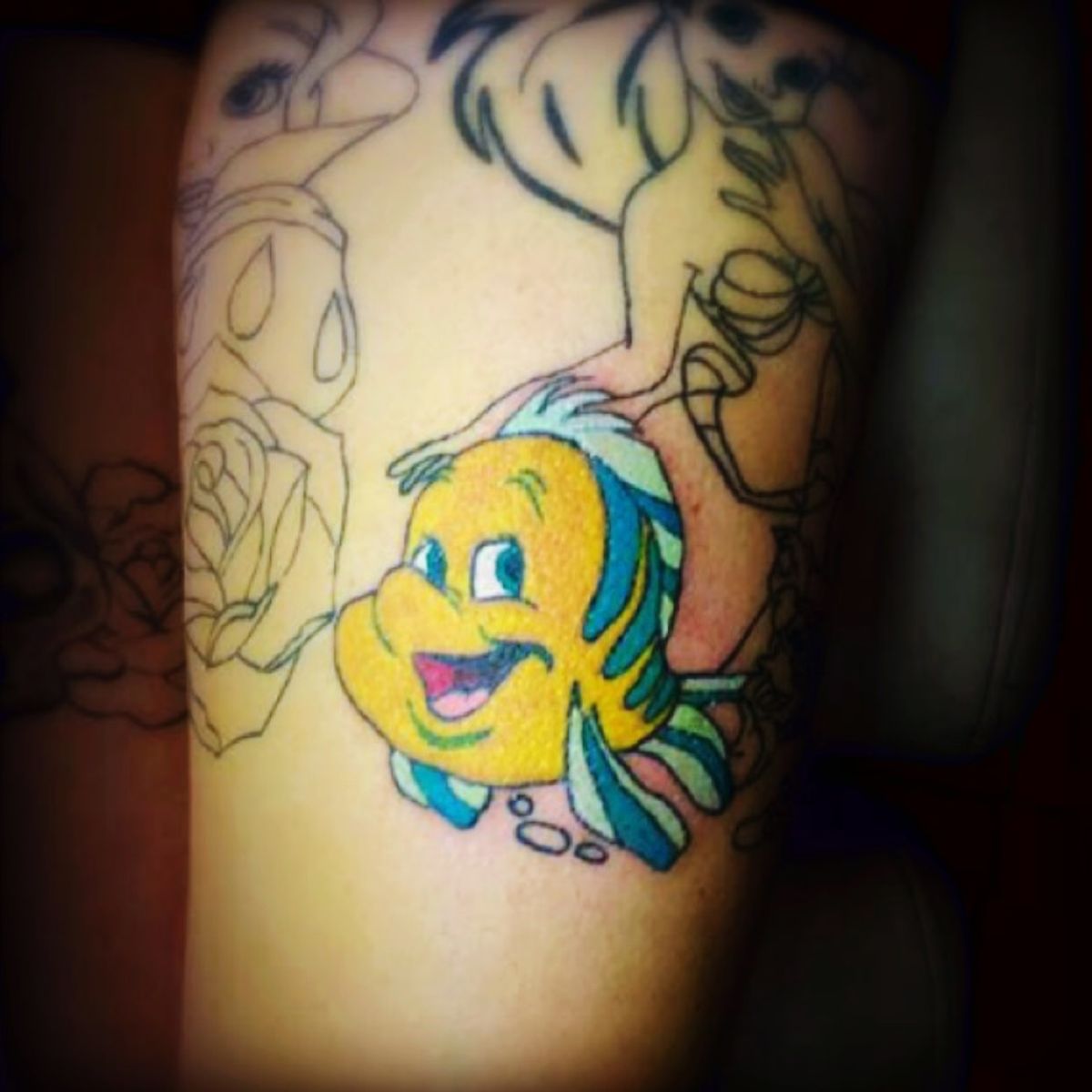 Tattoo uploaded by Chris jackson • First stage of colouring on the ...