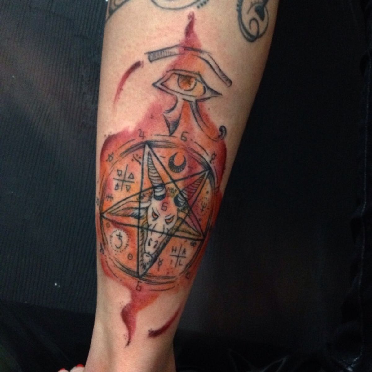 Tattoo uploaded by Livia de Barcellos • Evil • Tattoodo