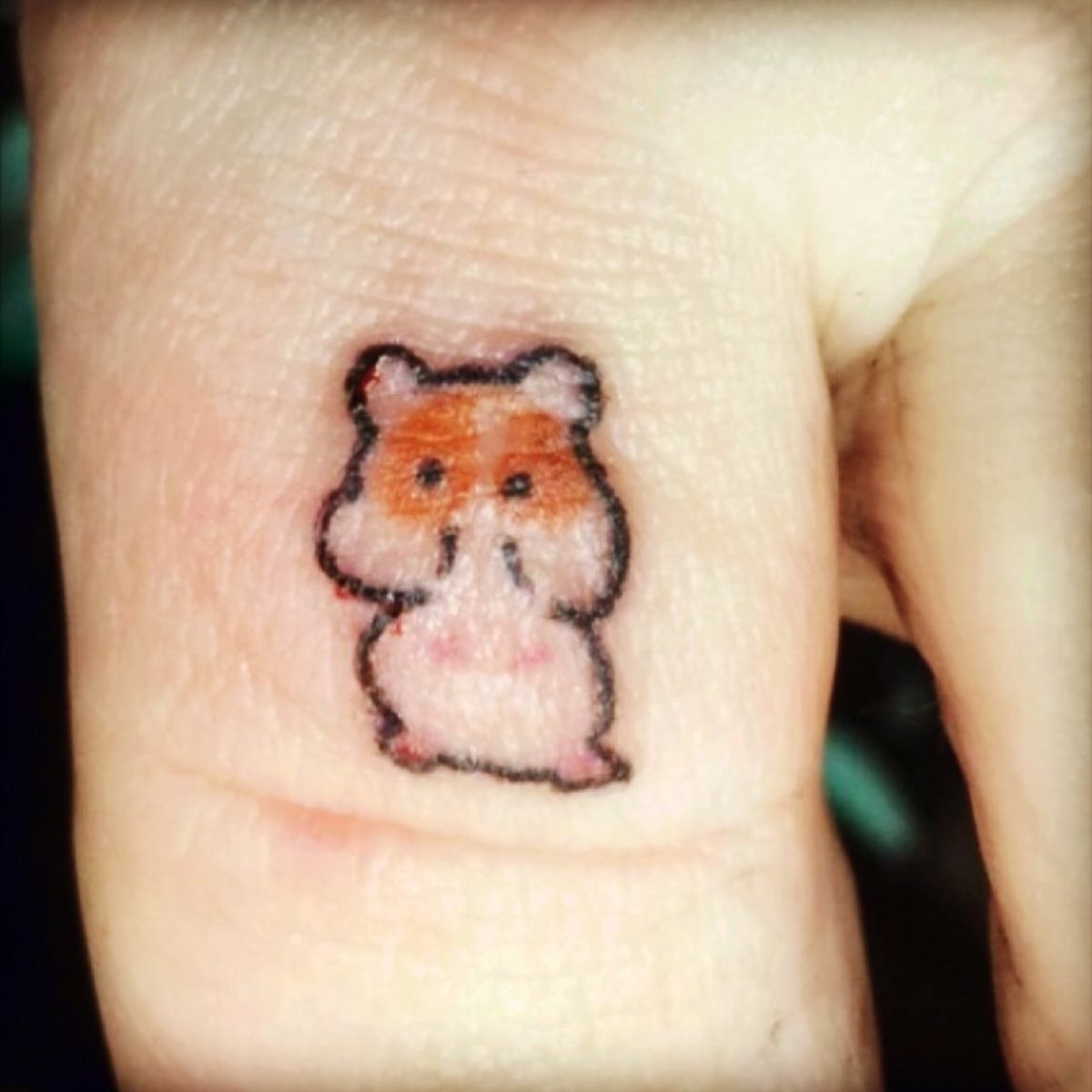 Tattoo uploaded by Rhonda Duncan • Tribute tattoo to my hamster Gus Gus ...