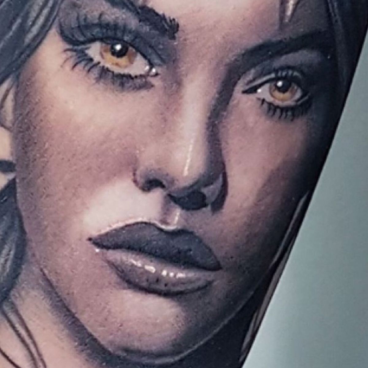 Tattoo uploaded by Bindy • #portrait #female #marissao @marissa_o # ...