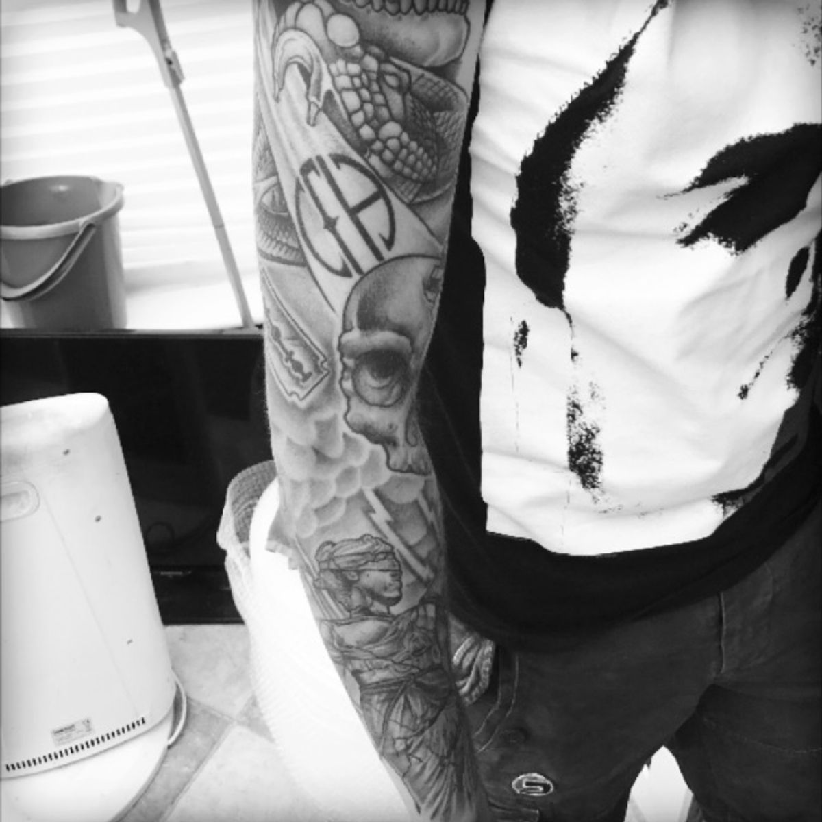 Tattoo uploaded by Tommy Bell • My metal sleeve #Metal #Pantera #CFH # ...