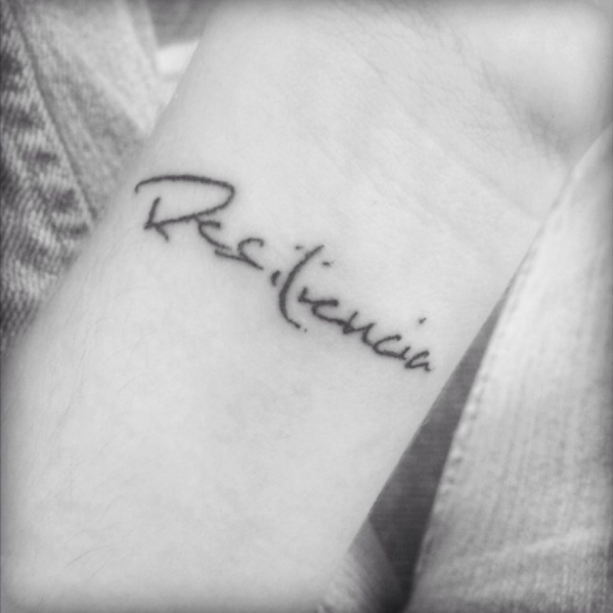 Tattoo uploaded by Francisca • Resilience is one's ability to bounce back from a negative ...