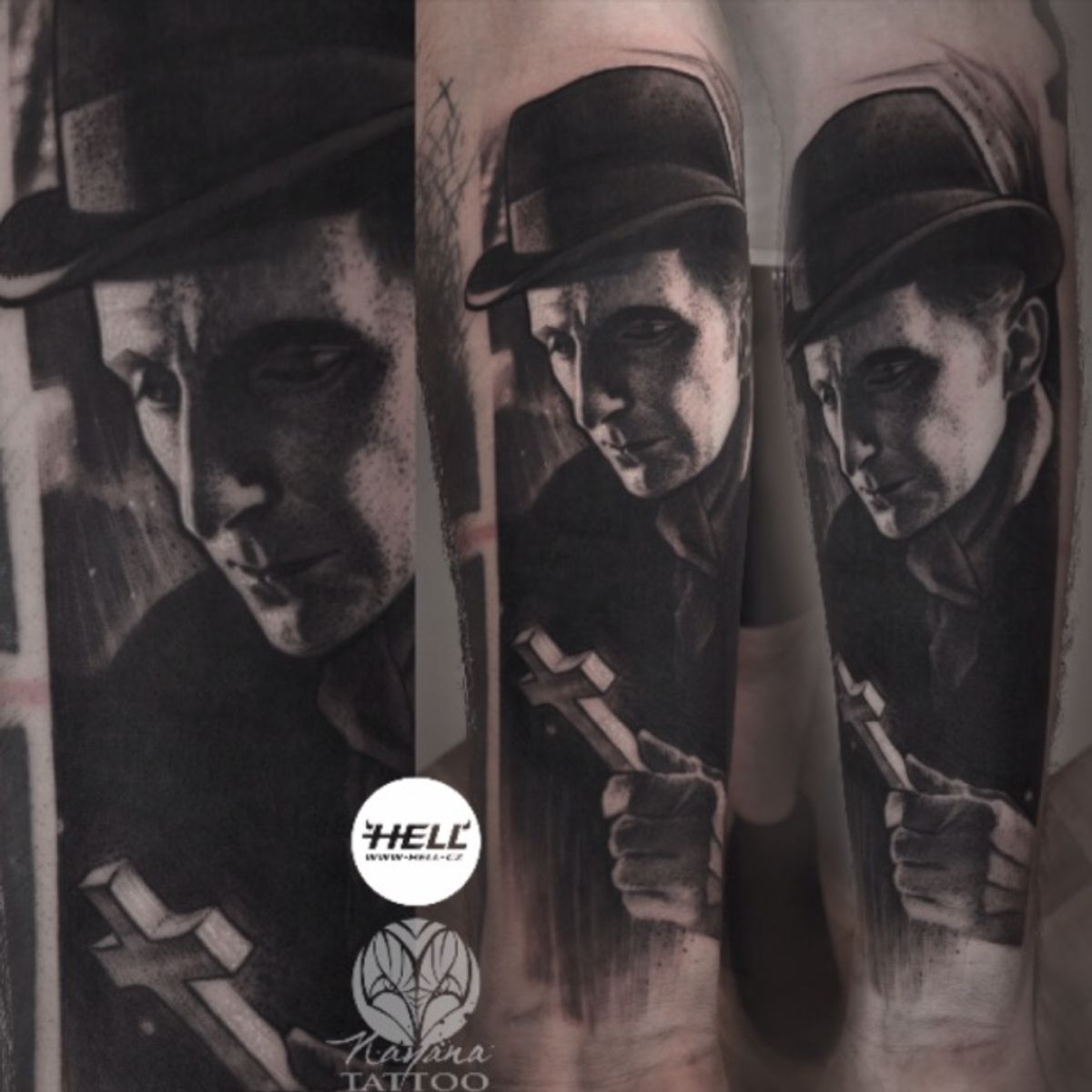 Tattoo uploaded by Nayana tattoo • Peter Cushing aka Van Helsing # ...