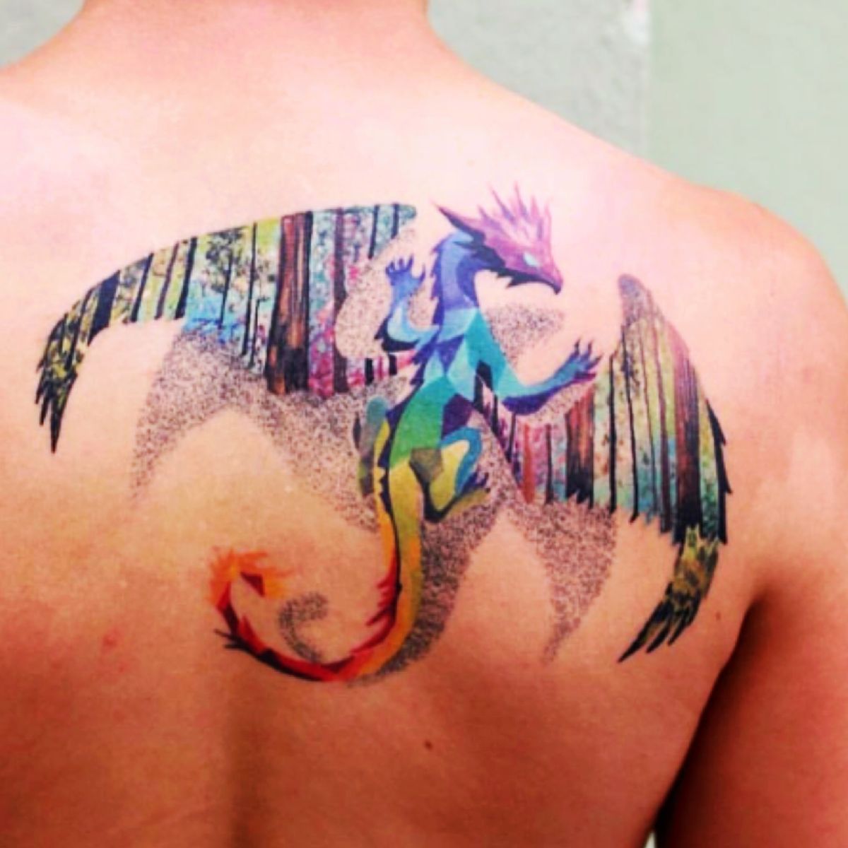 Tattoo uploaded by Tara • #shnioka#dragon #nature • Tattoodo