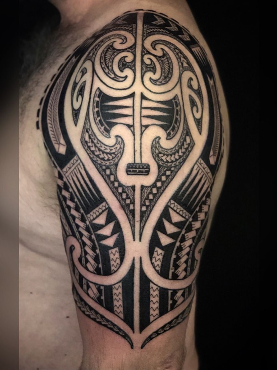 Tattoo uploaded by Bharata • inspired by Polynesian tattoo (Maori ...