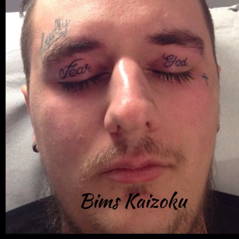 Lil Wayne Tattoos On Eyelids