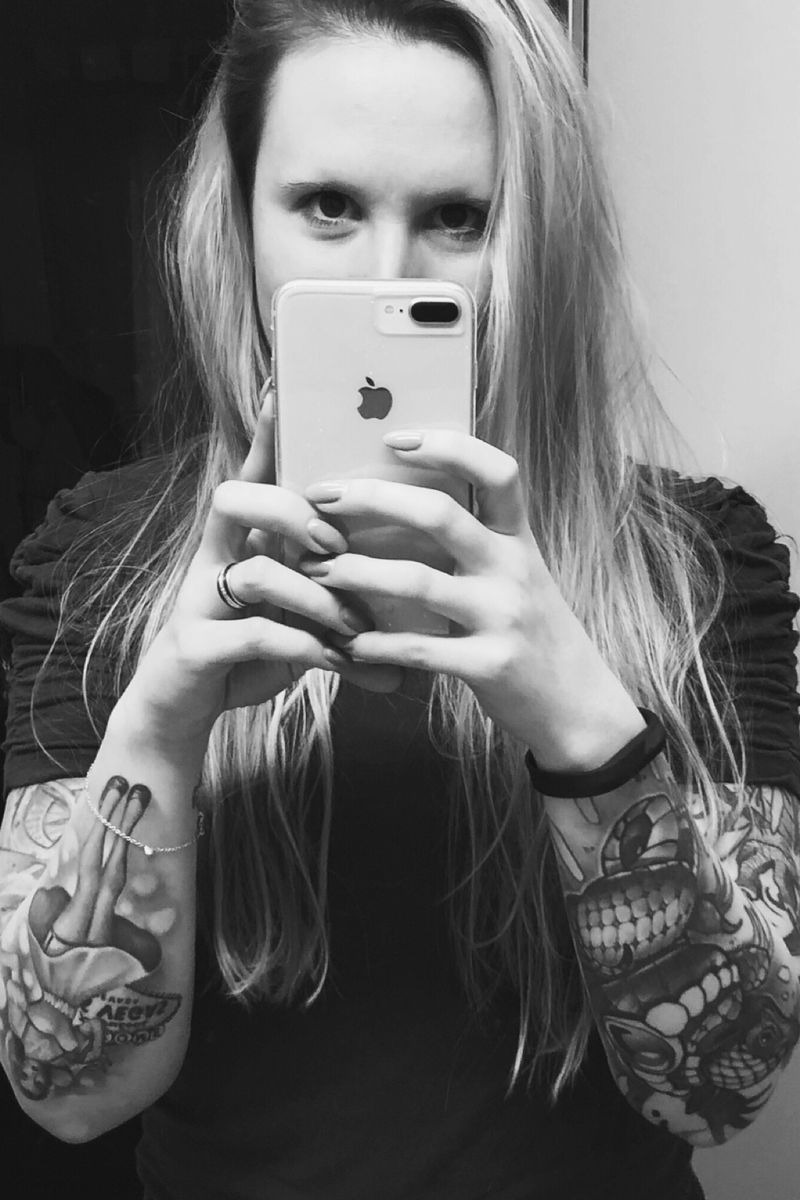 Tattoo uploaded by Inge • Selfie mood.. 😜🙈 #neotraditionaltattoo # ...